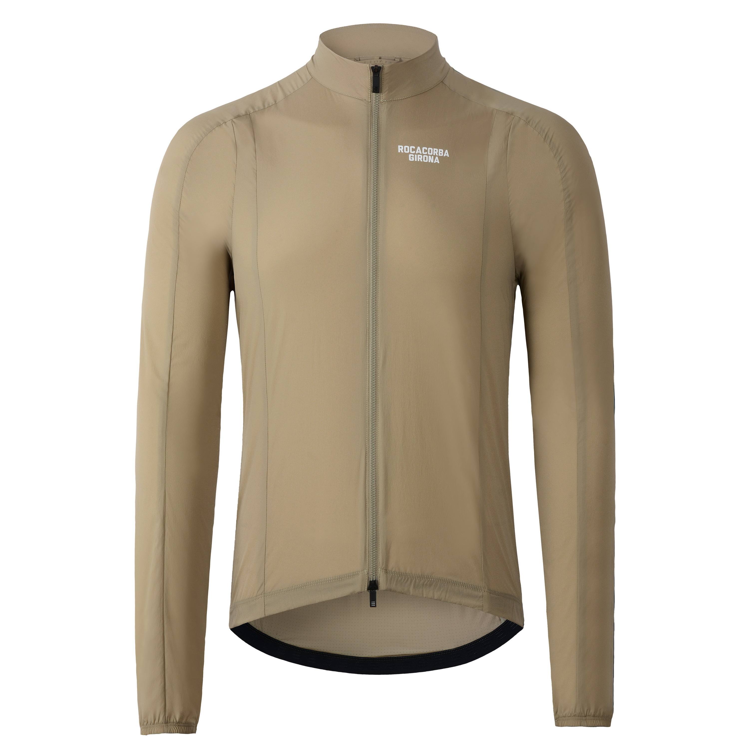 Tramuntana Lightweight Wind Jacket Brown - ROCACORBA CLOTHING GIRONA ...
